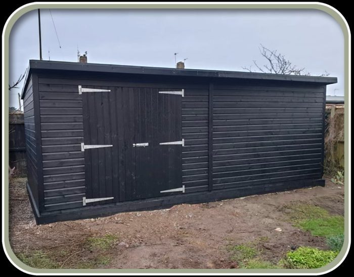 Large Pent Shed - Sheds2fencing